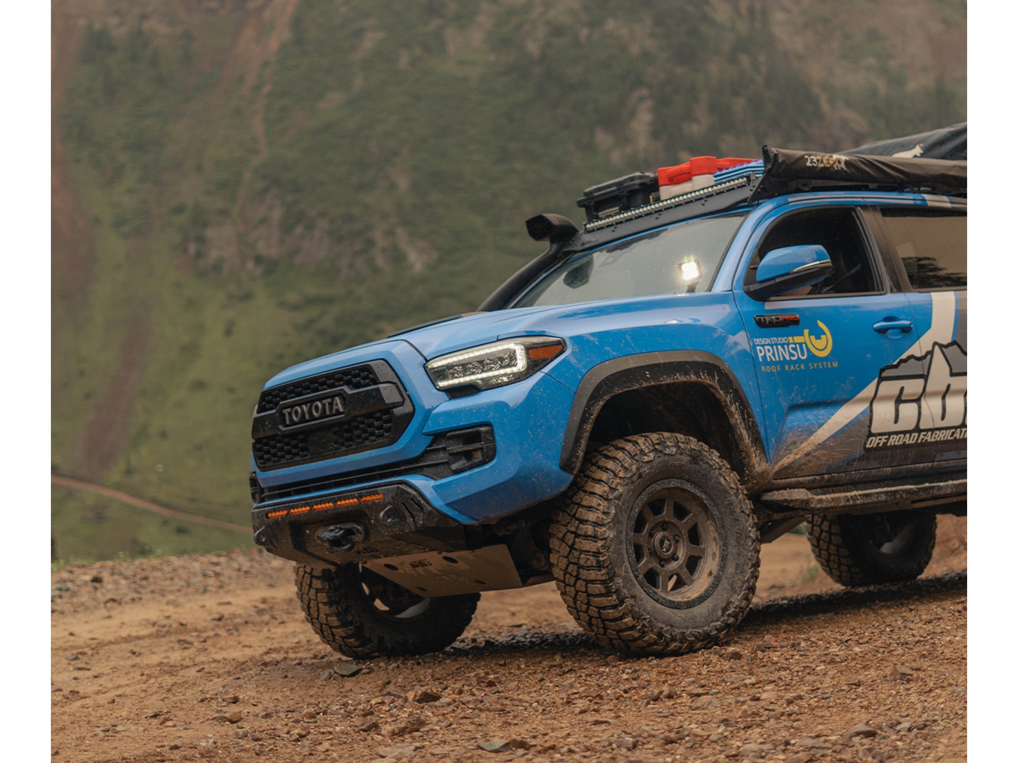 CBI Offroad 3rd Generation Tacoma Covert Front Bumper - RoyalRoofTopTent