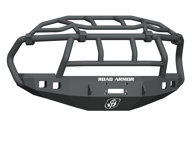 Road Armor Stealth Front Winch Bumper Titan II Guard | Intimidator - T ...
