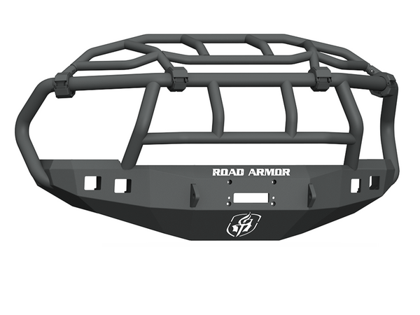 Road Armor Stealth Front Winch Bumper Titan II Guard | Intimidator - T ...